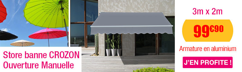 Store banne manuel et motorisé | OOGarden