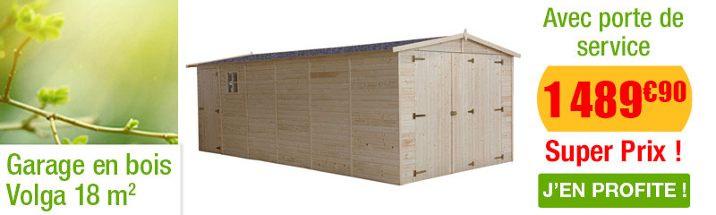 Garage pas cher pour voiture : Bois, Métal ou Toile | OOGarden Belgique