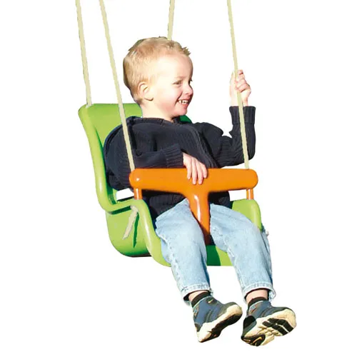 Siége bébé balançoire AMCA : Vert & orange | OOGarden
