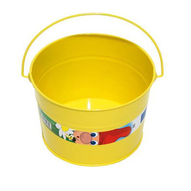 Seau en Acier jaune pour Enfant - 23 cm | OOGarden.be