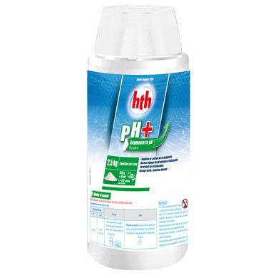 HTH PH Plus poudre 2,5kg avec bouchon doseur | OOGarden