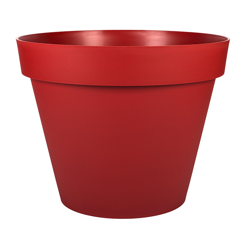 Pot de fleur TOSCANE 60 cm - Rouge - EDA | OOGarden