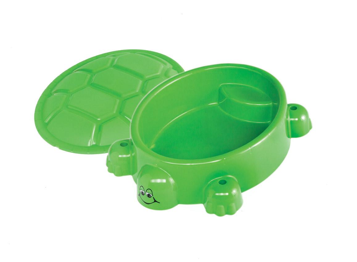 Bac à sable pvc en forme de tortue avec couvercle | OOGarden