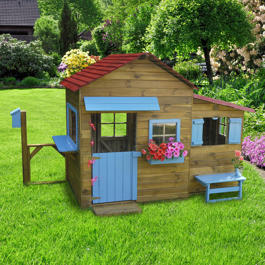 Maisonnette en bois pour enfants Family - OOGarden Maisonnette en bois pour enfants Family - OOGarden