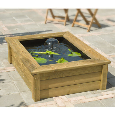 Kit Bassin Wood X 225 L Avec Pompe Xtra 900 L/h | OOGarden