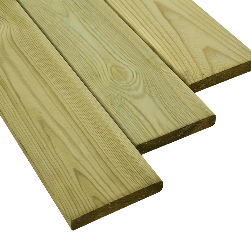 Lame terrasse pin classe 4 - 2400 x 120 x 20 mm. | OOGarden