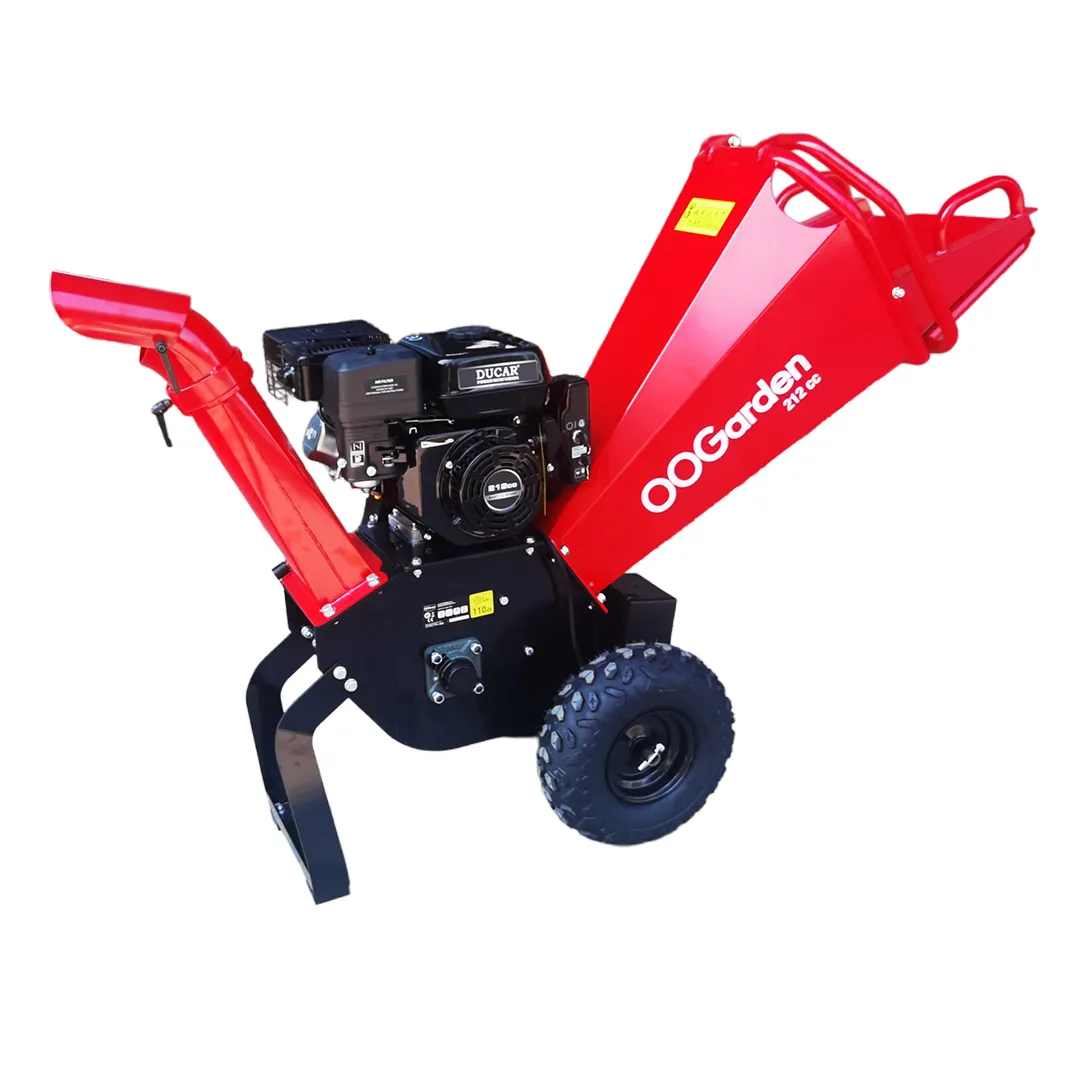 Broyeur Thermique 212cc Ø100mm DUCAR Dém. Élect | OOGarden.be