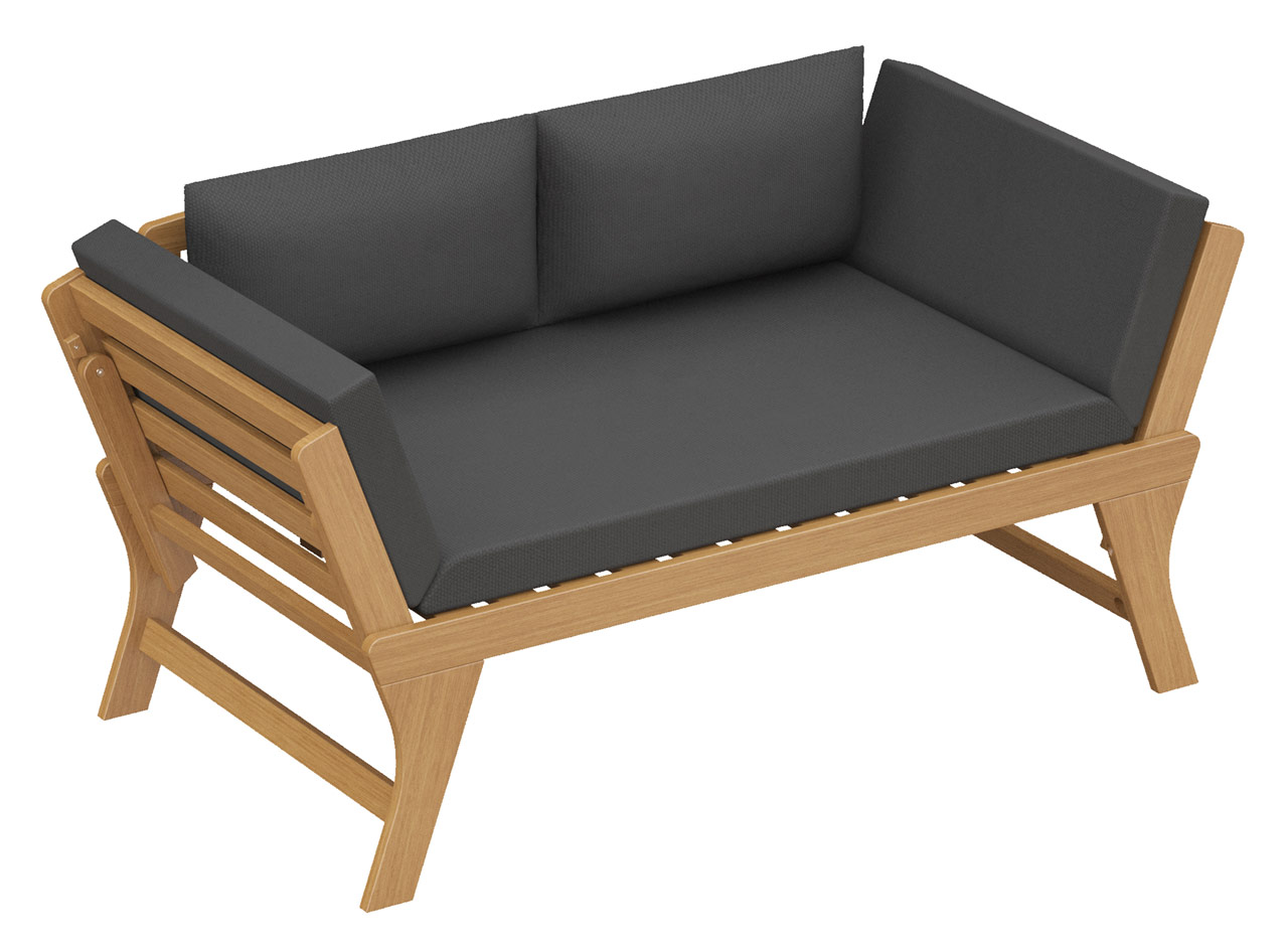 Banquette Modulable En Acacia Coloris Naturel Hoa Oogarden