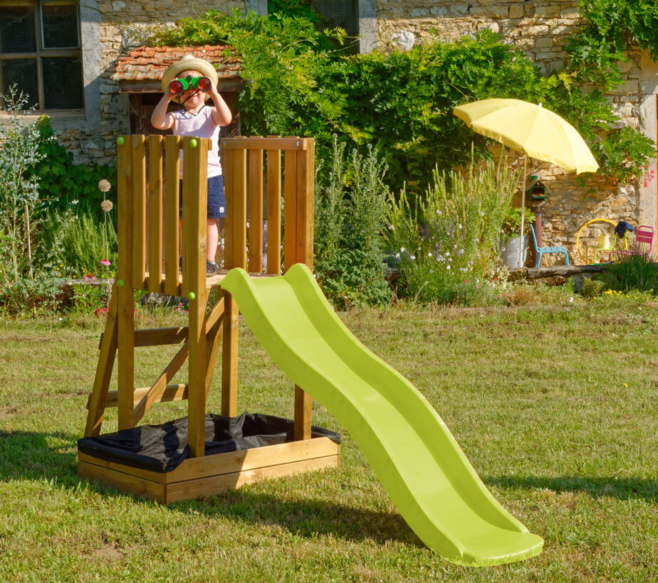 Toboggan - Bois - Glissiere | OOGarden