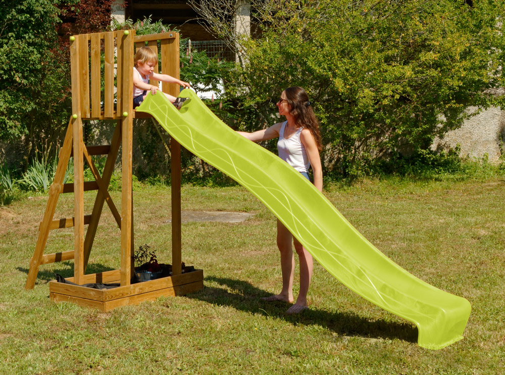 Toboggan - Glissiere - Bois | OOGarden