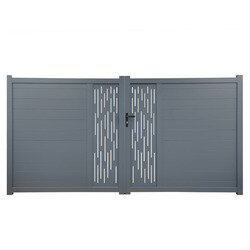 Portail aluminium | Portail Coulissant, Battant | OOGarden