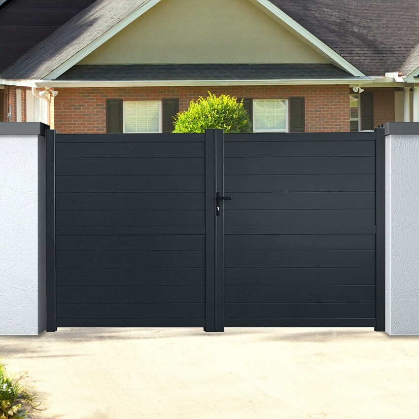 Portail Aluminium Battant 3m