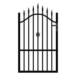 Portillon Alu, Fer | Portillon de jardin | OOGarden.be