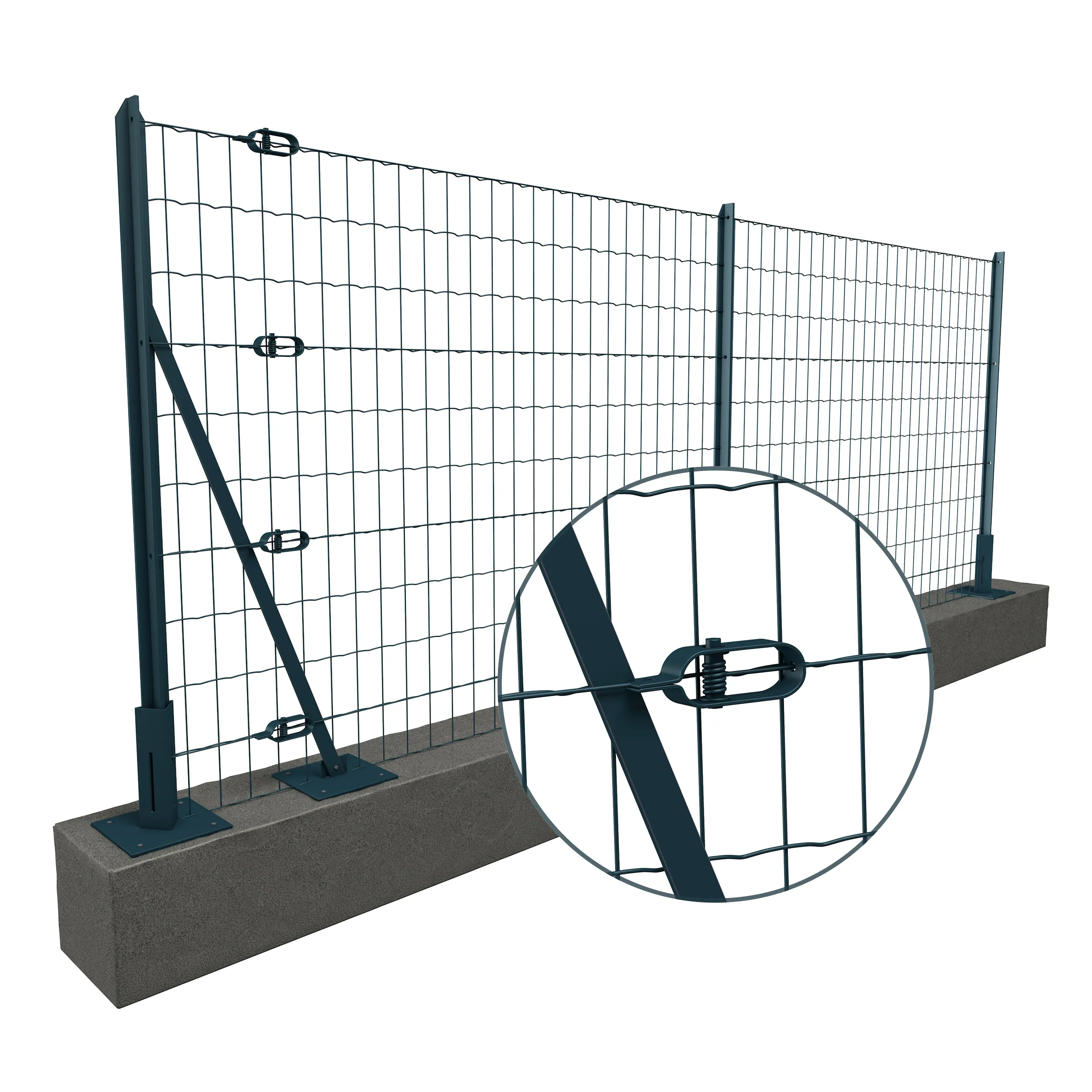 60m x 1 m Gelast gaas 100x50 Grijs | OOGarden.be