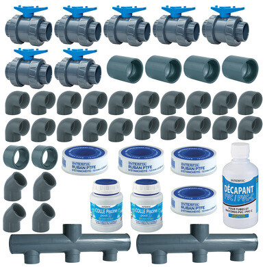 Kit Plomberie Piscine 10x5m - Facile à Utiliser | OOGarden.be