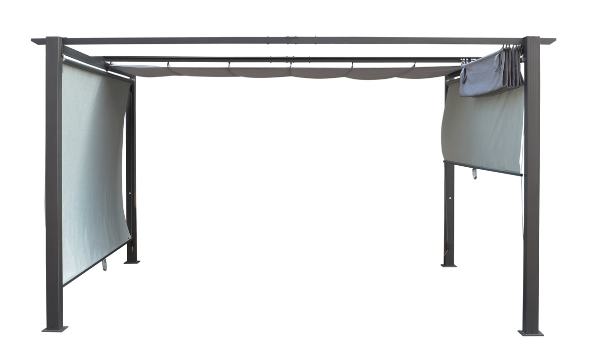 Tonnelle autoportante 3x4M avec stores LIMOUX | OOGarden