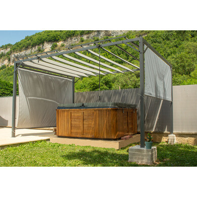 Tonnelle autoportante Bioclimatique 3X4M FERRET | OOGarden
