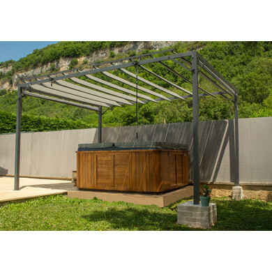 Tonnelle autoportante Bioclimatique 3X4M FERRET | OOGarden