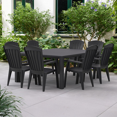 Salon de jardin JULIE DOUBLE / SANTORINI | OOGarden